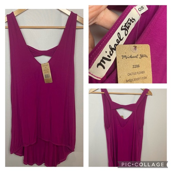 Michael Stars | Tops | Michael Stars Sheer Jersey Size Os Nwt | Poshmark